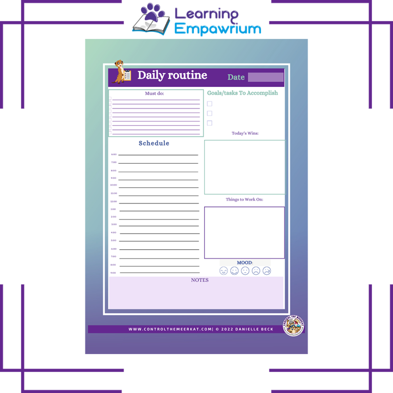 Daily Routine » Control The Meerkat